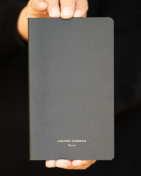All Black Notebook – Louise Carmen